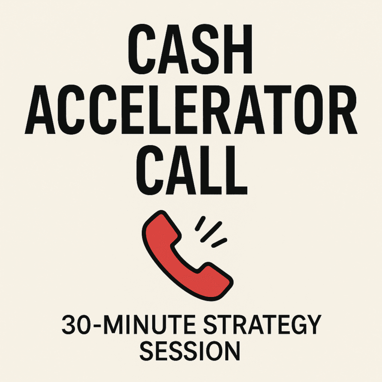 The Cash Accelerator Call - The Greater American Project